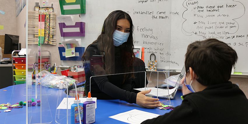 Teachers offer special in-person instruction for some students | Capri ...